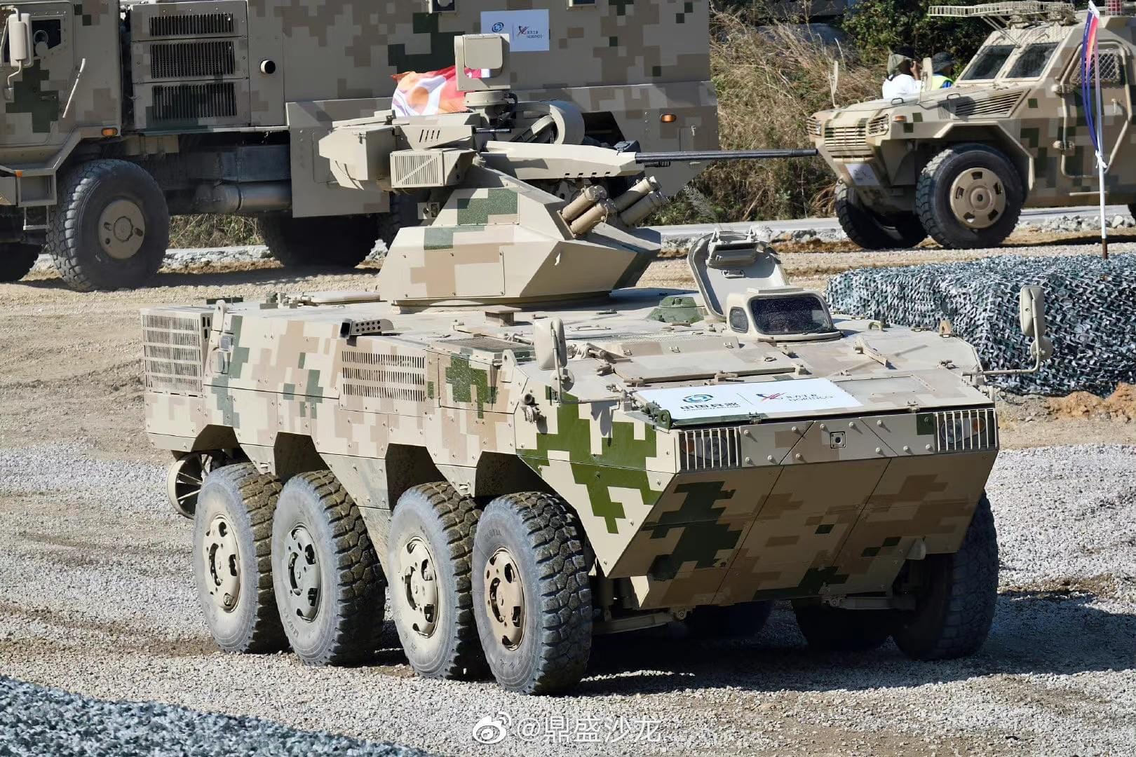 Chinese Armored Vehicles Expand Presence In Africa As Gabon Showcases ...